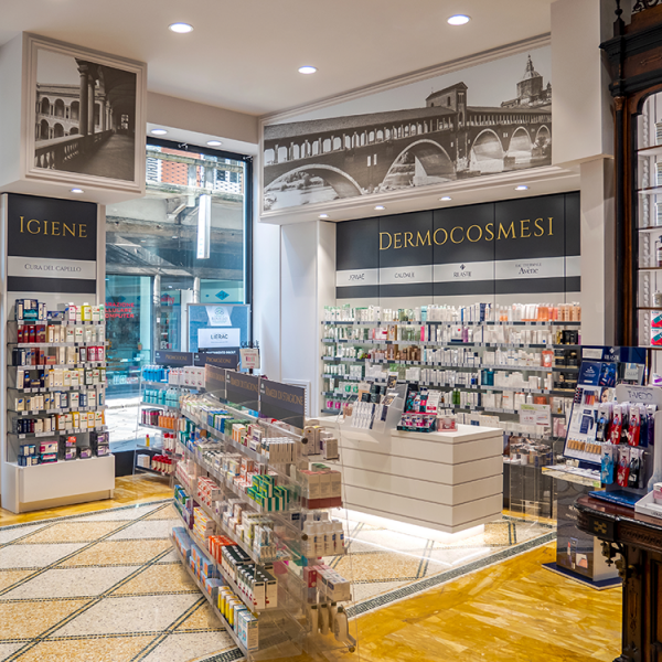 A Pavia, il rinnovo di una farmacia punto d'incontro tra classico e ...